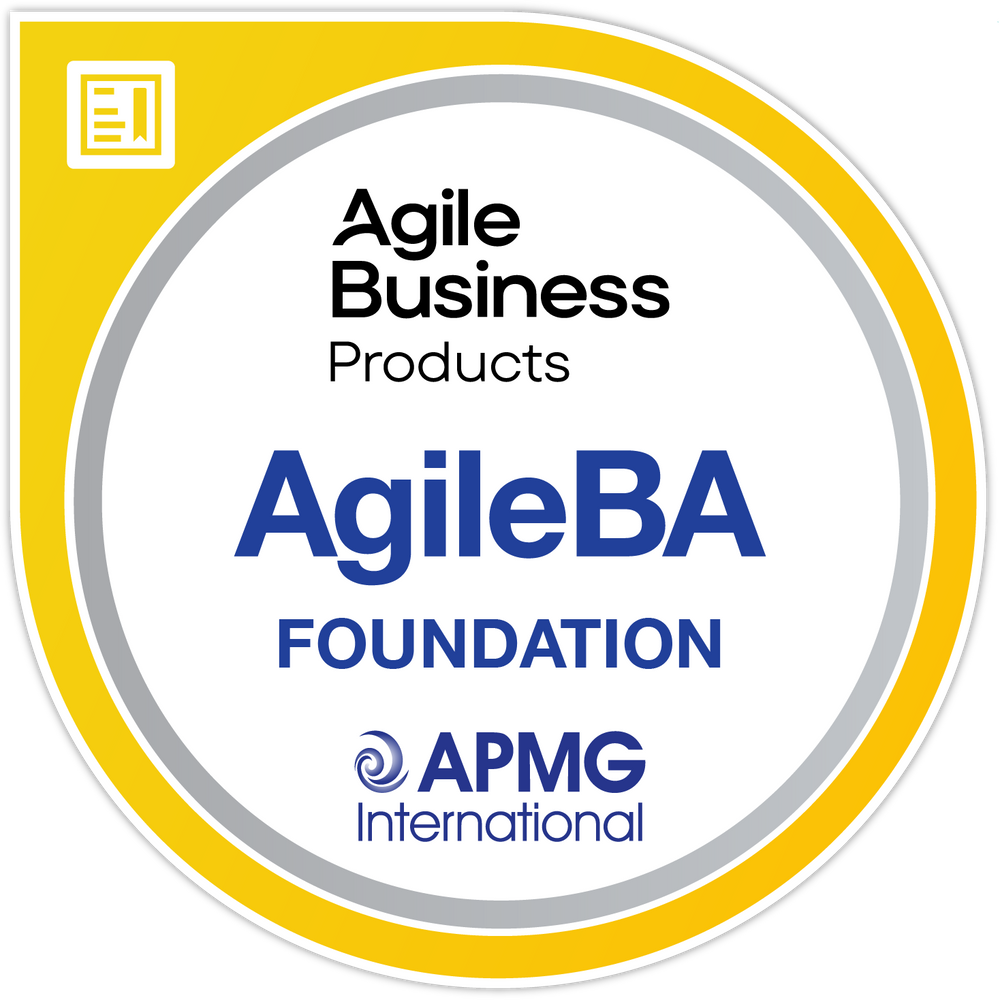 AgileBA® - Agile Business Analysis Certification | Agile Business Products